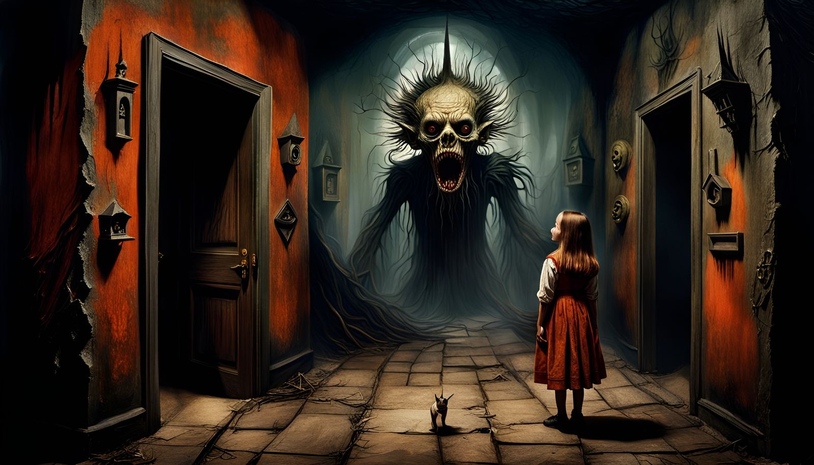 “Hairy Monsters … Super Freaks” - AI Generated Artwork - NightCafe Creator