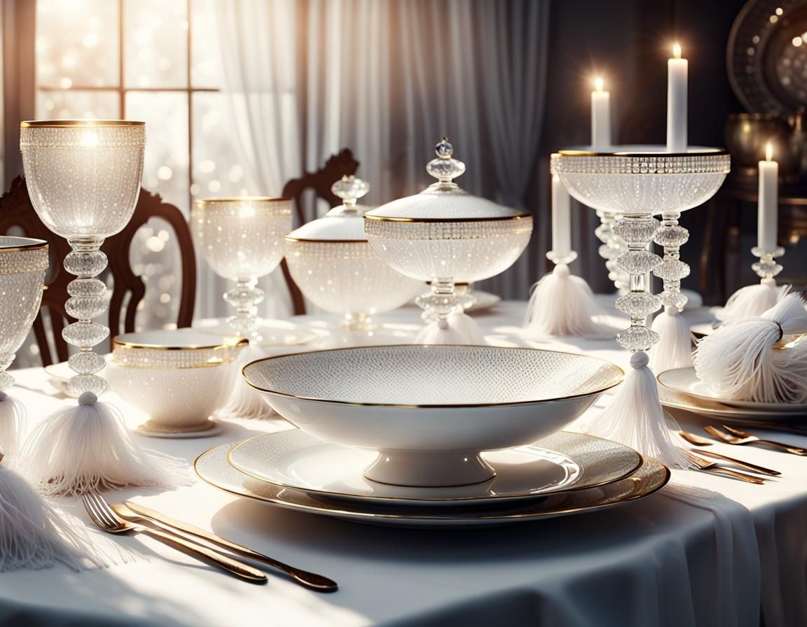 Table decor - AI Generated Artwork - NightCafe Creator