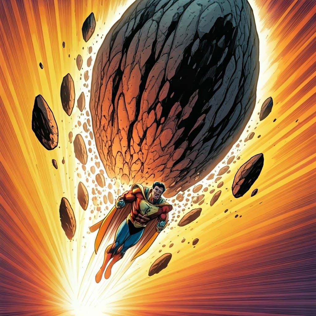 Incoming! (Comic book style DC 829)