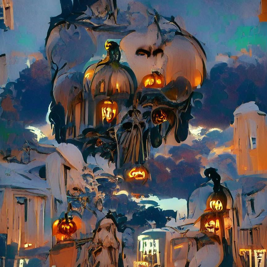 This is Halloween - AI Generated Artwork - NightCafe Creator