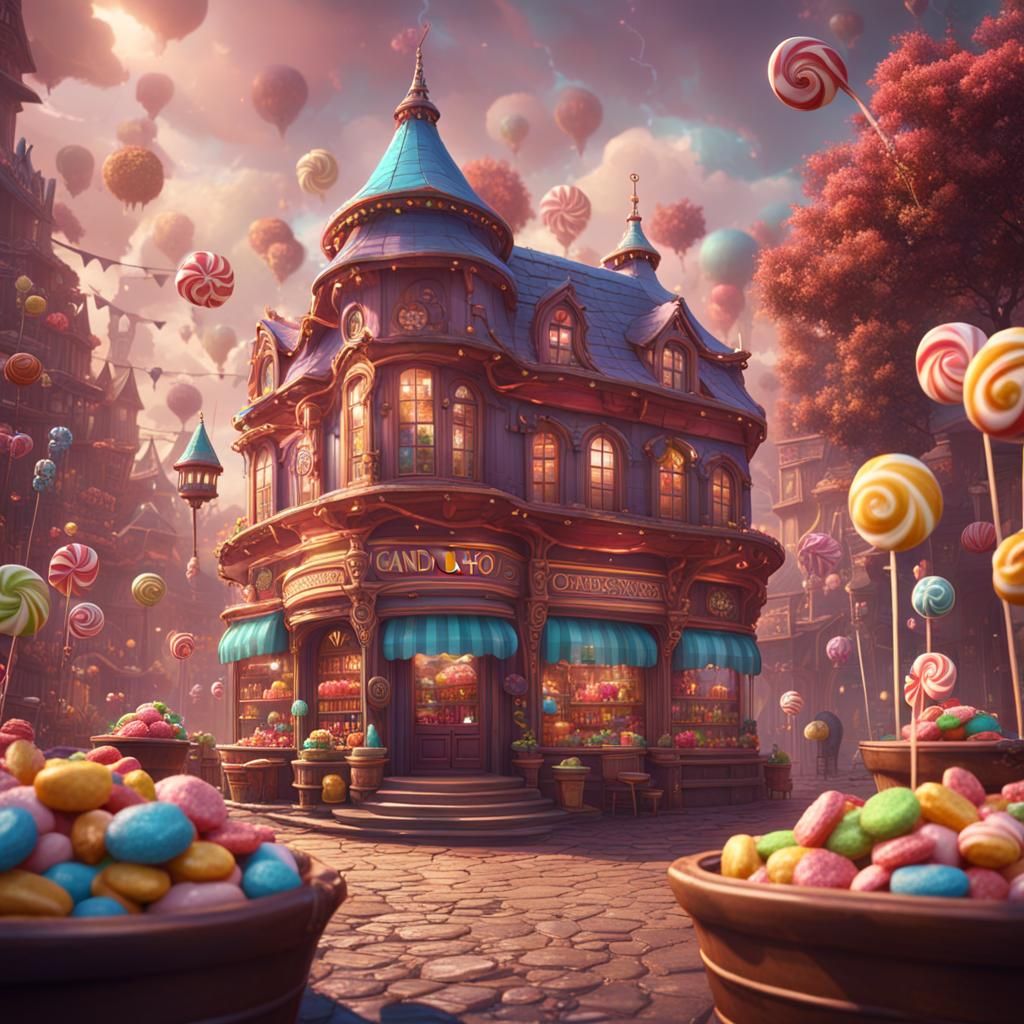 The Candy Man Can - AI Generated Artwork - NightCafe Creator