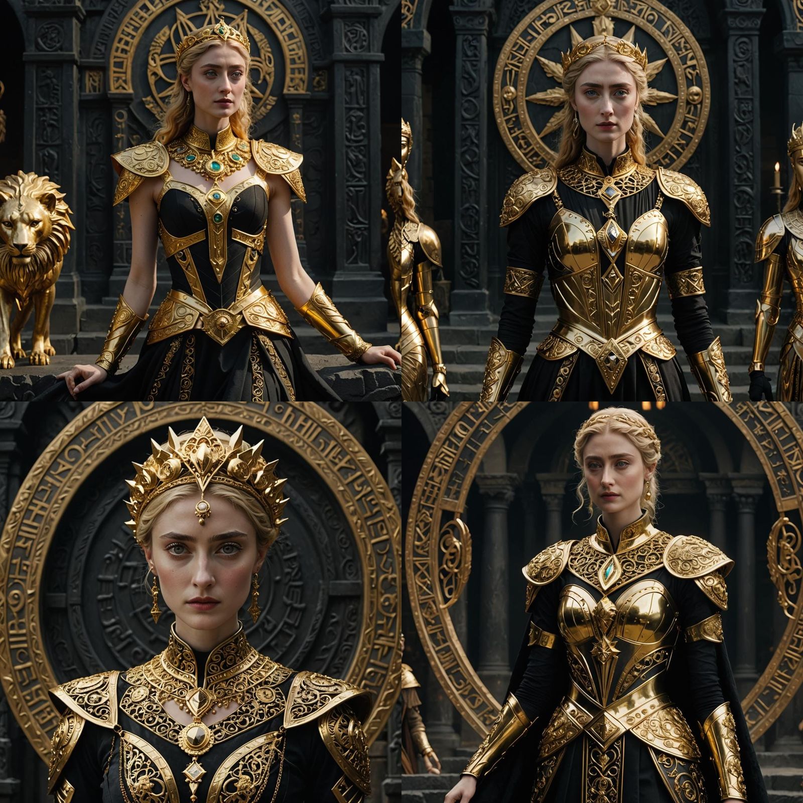 Astrid, the Golden - AI Generated Artwork - NightCafe Creator