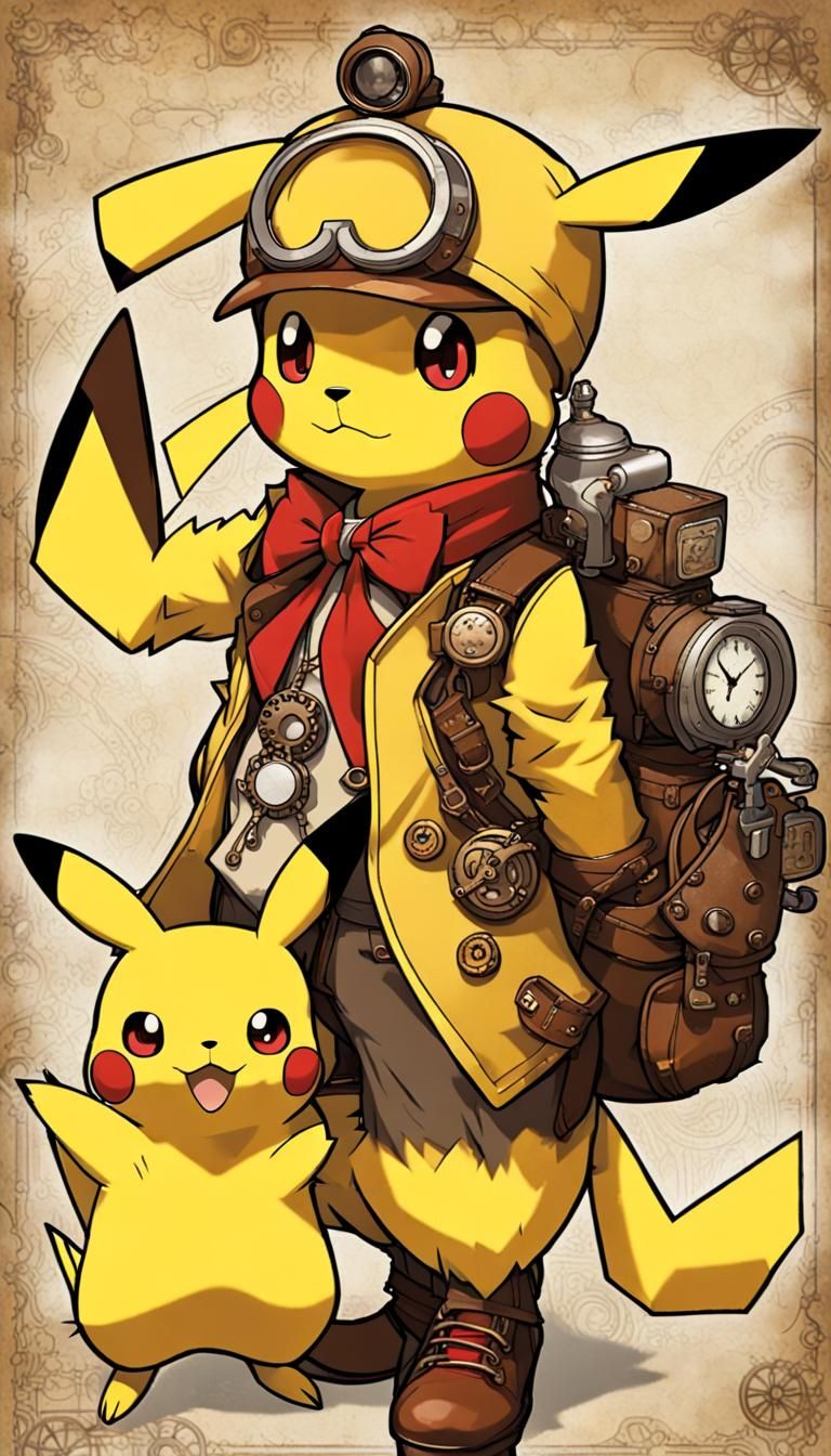 Pikachu, the adorable mascot of the Pokémon franchise! - AI Generated ...