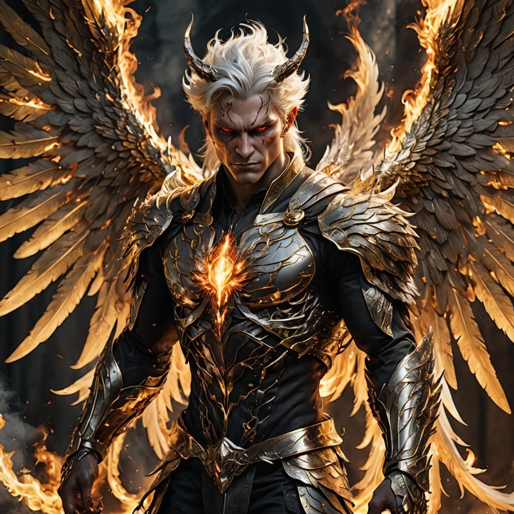 Azrael, the Blaze of Eternity: Part 2 - AI Generated Artwork ...