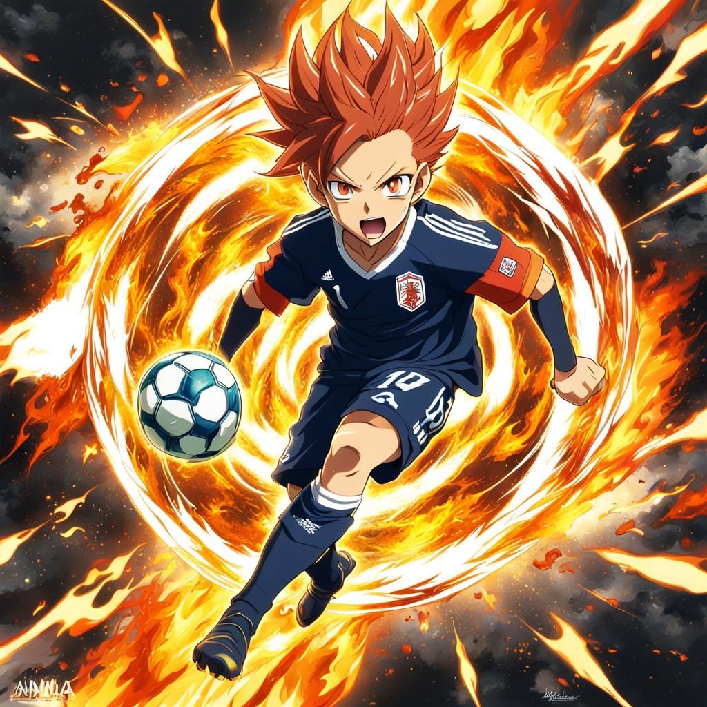 Inazuma Eleven - Firestorm - AI Generated Artwork - NightCafe Creator