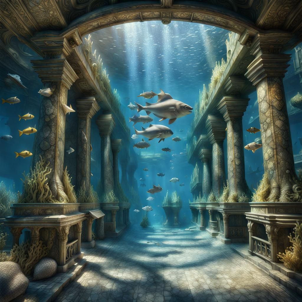 Sunken Places - AI Generated Artwork - NightCafe Creator