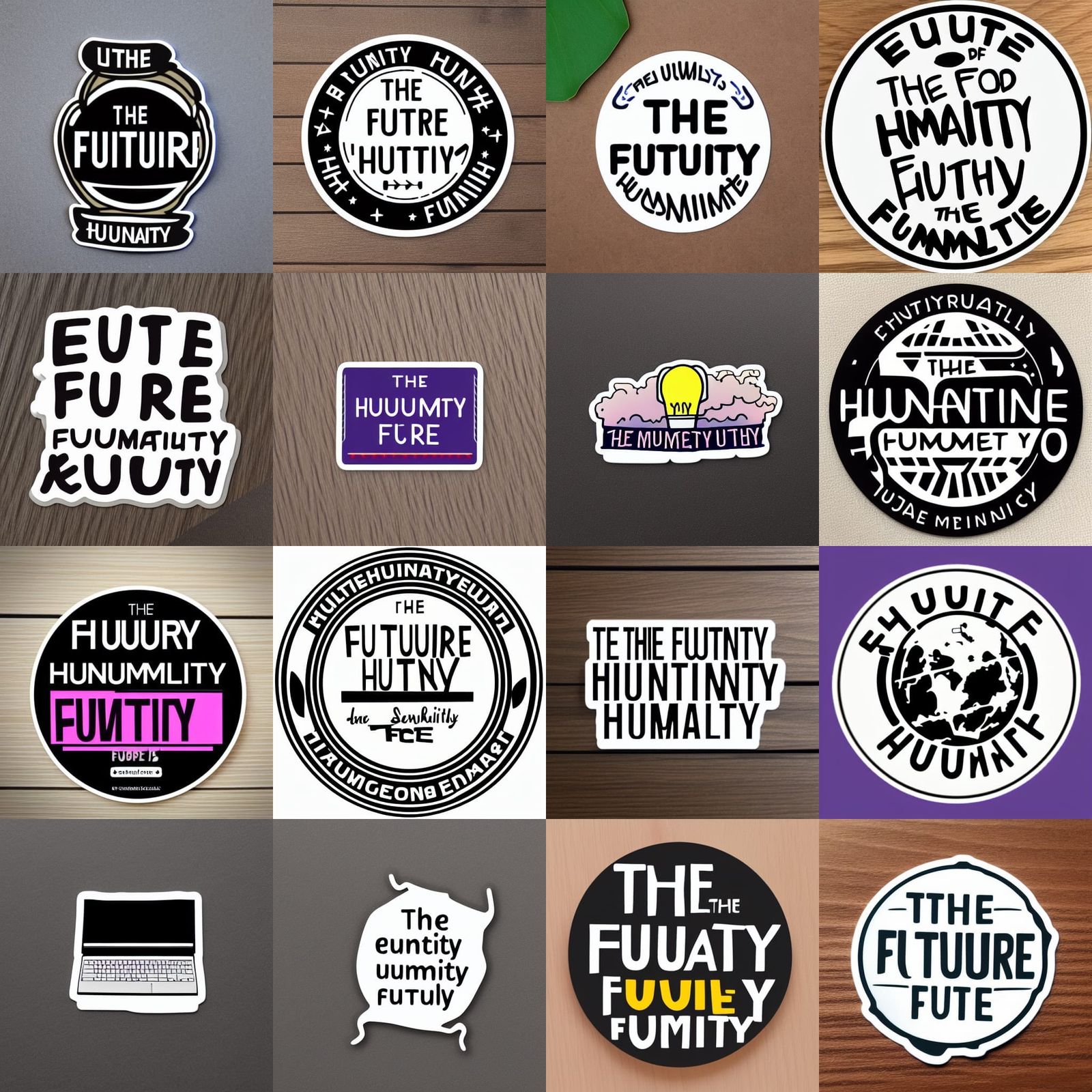 The future of humanity sticker - AI Generated Artwork - NightCafe Creator