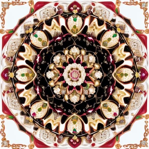 rangoli of colours - AI Generated Artwork - NightCafe Creator