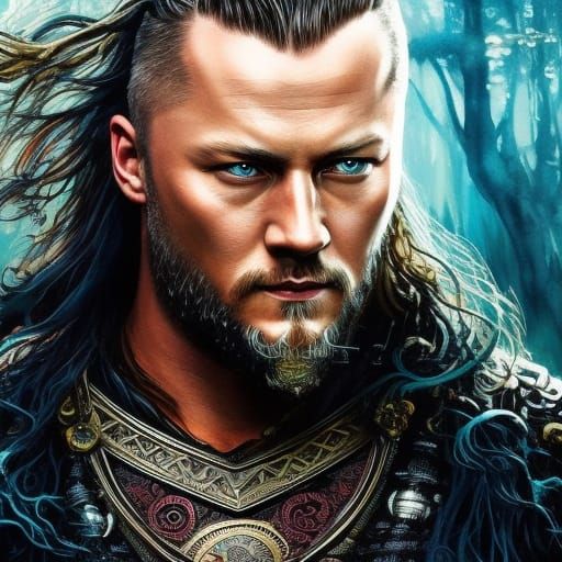 Ragnar Lothbrok II - AI Generated Artwork - NightCafe Creator