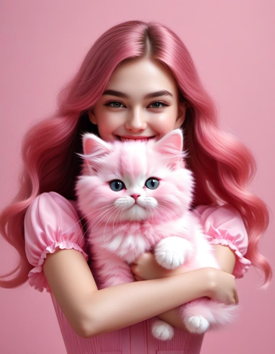 Lovely pink - AI Generated Artwork - NightCafe Creator