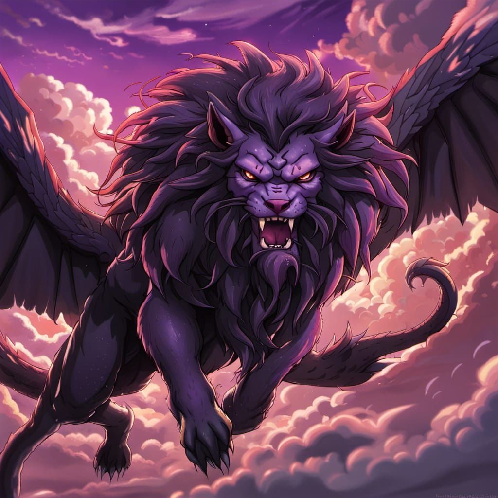 Young True Manticore - AI Generated Artwork - NightCafe Creator
