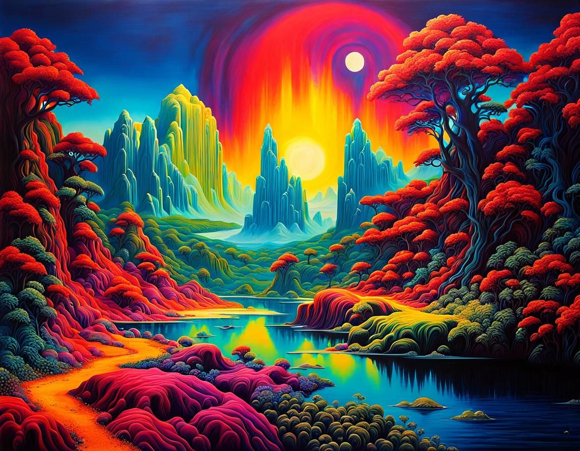 Dreamscape - AI Generated Artwork - NightCafe Creator