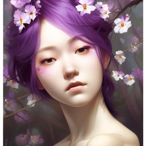 Violet - AI Generated Artwork - NightCafe Creator