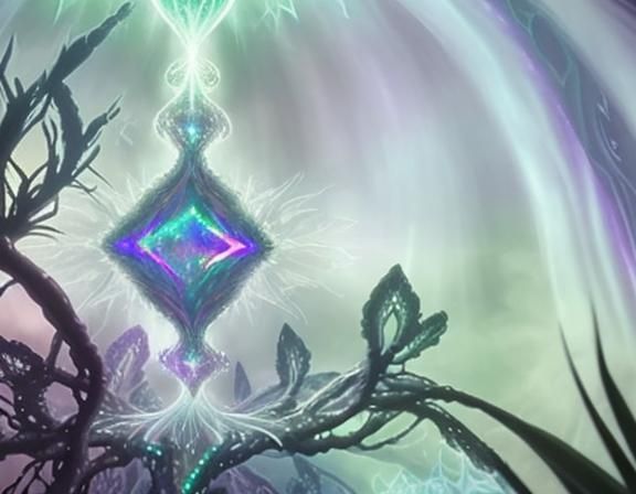 Uncanny ethereal Magic vines 2 - AI Generated Artwork - NightCafe Creator