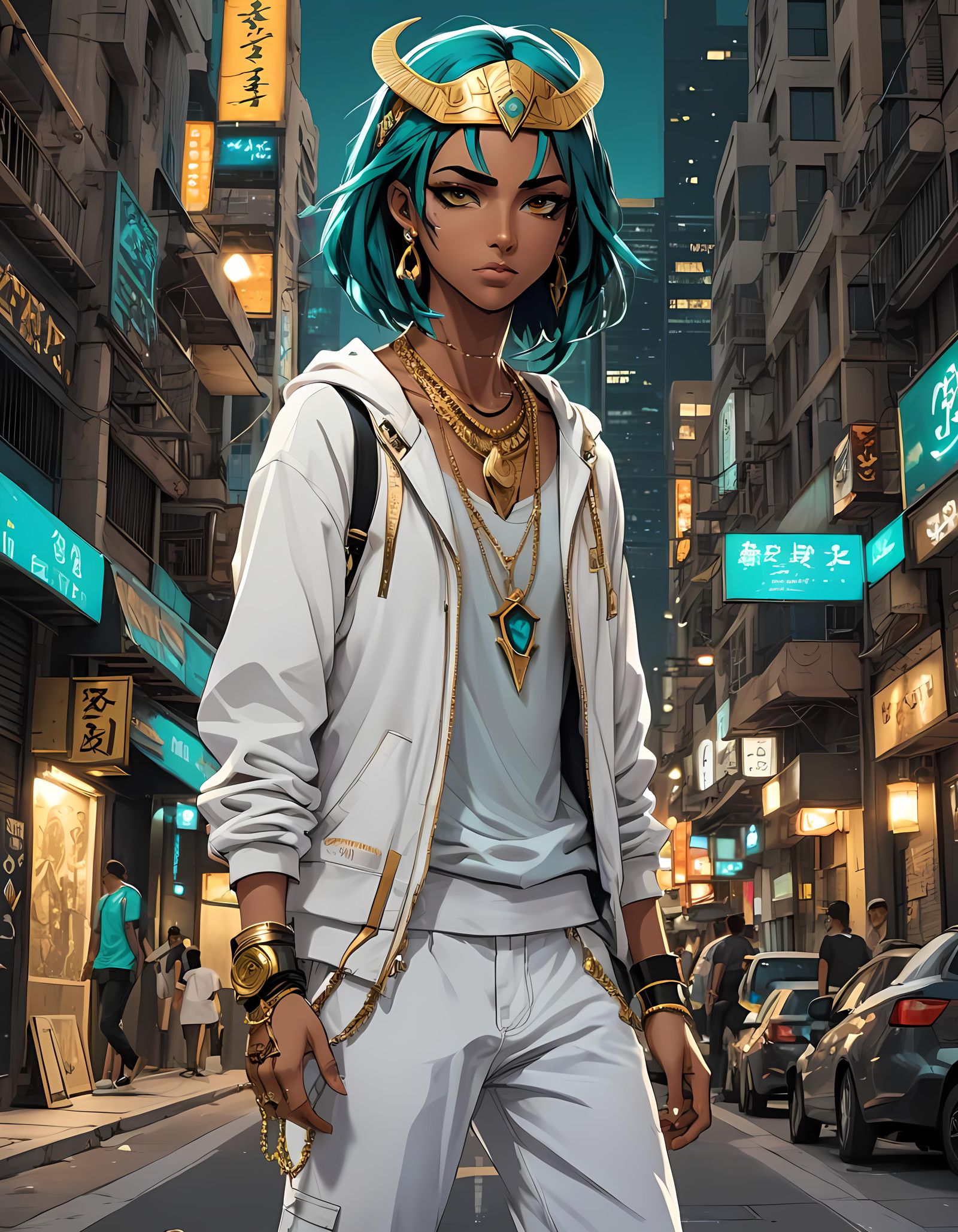 A Modern Pharaoh - AI Generated Artwork - NightCafe Creator