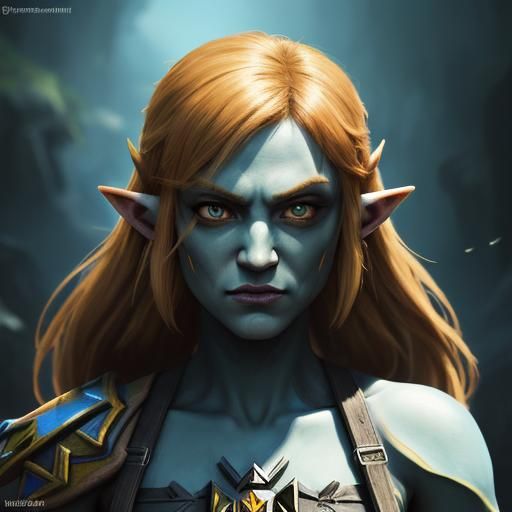 Grey elf - AI Generated Artwork - NightCafe Creator