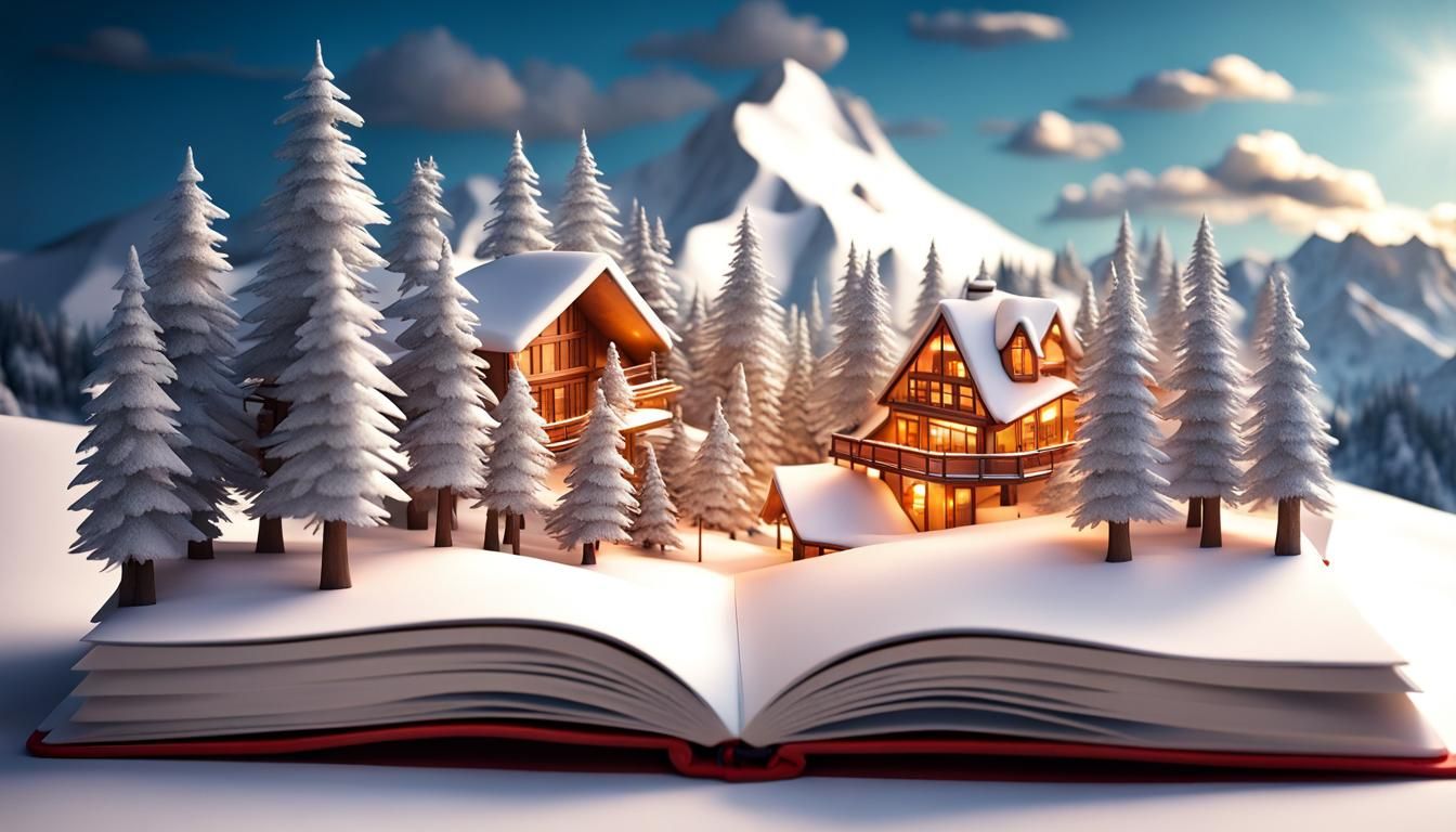 3D Book - AI Generated Artwork - NightCafe Creator