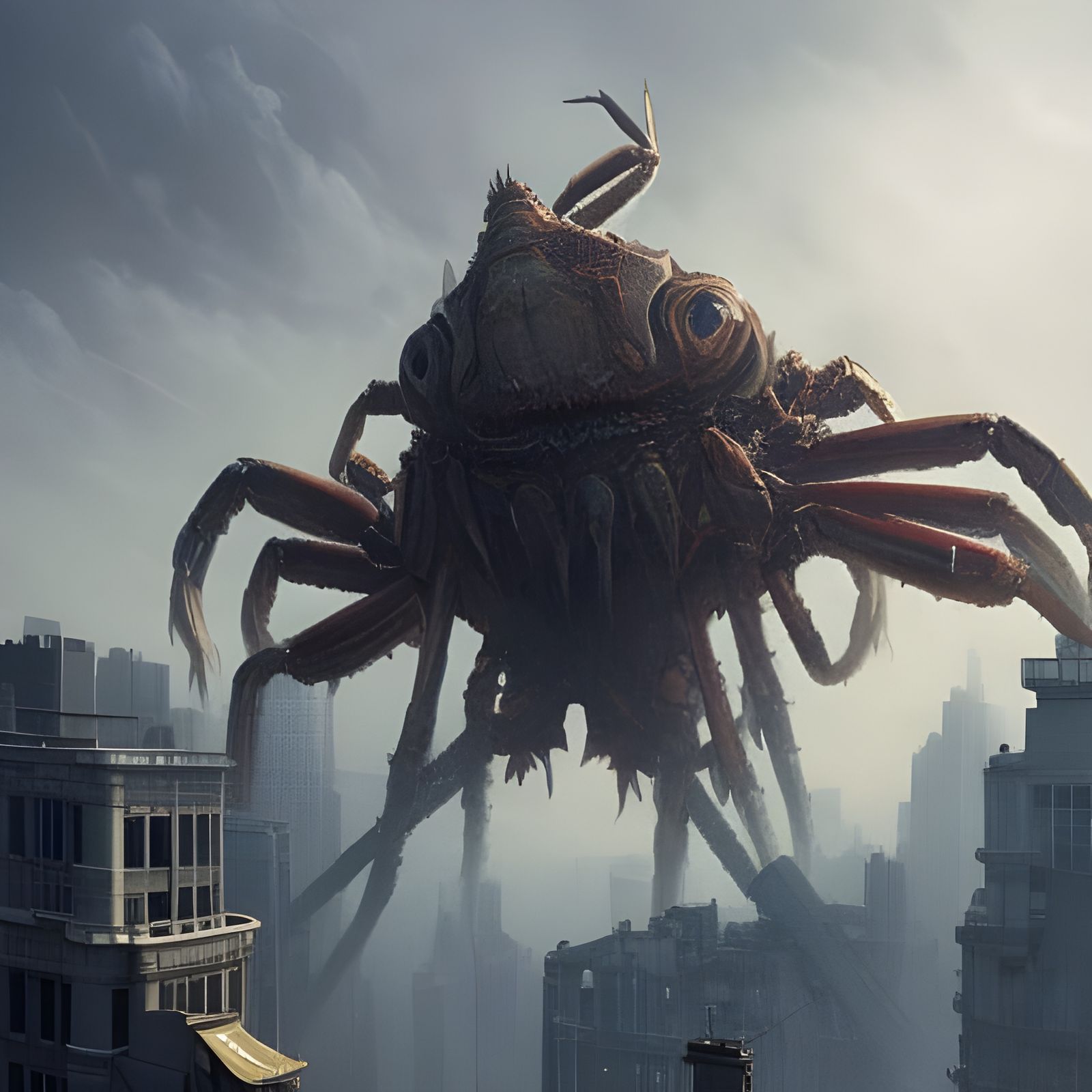 Crab Monster - AI Generated Artwork - NightCafe Creator