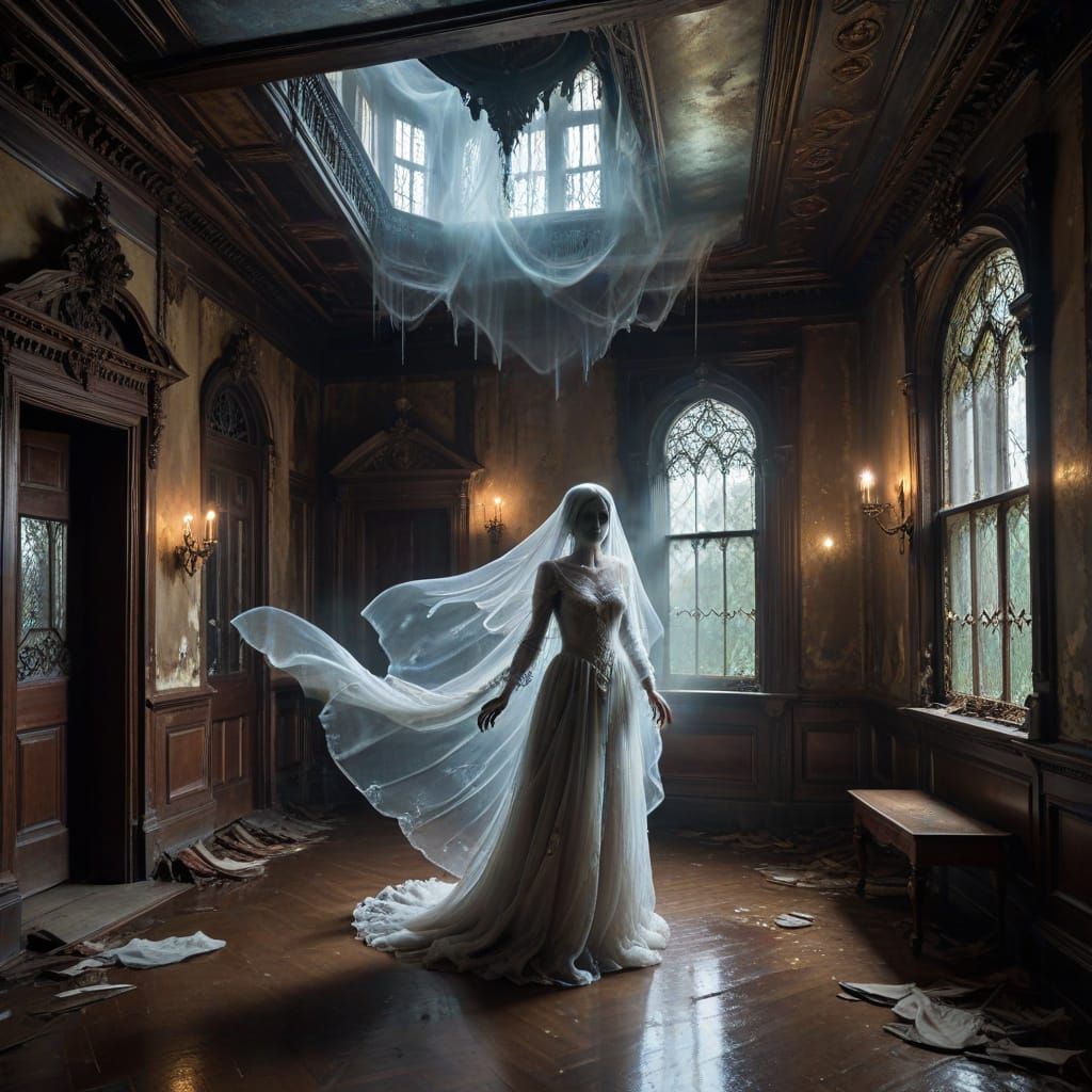 Ethereal ghost floating - Ethereal ghost floating