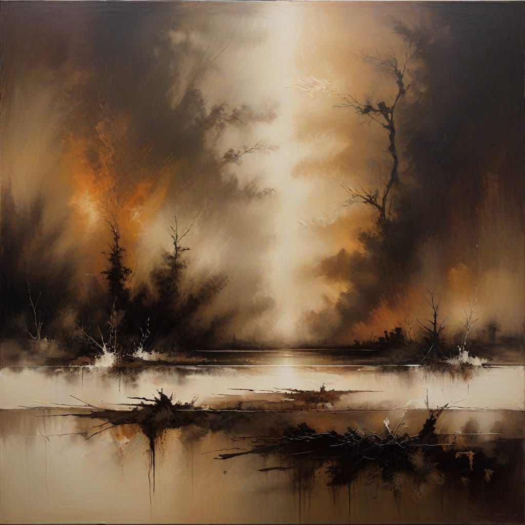 Evening landscape - Evening landscape