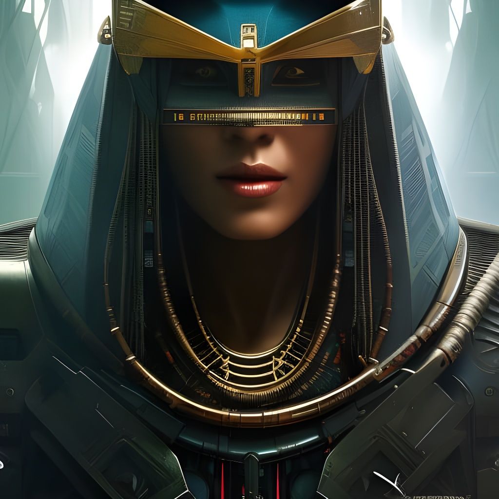 Ancient Egyptian cyberpunk 001 - AI Generated Artwork - NightCafe Creator