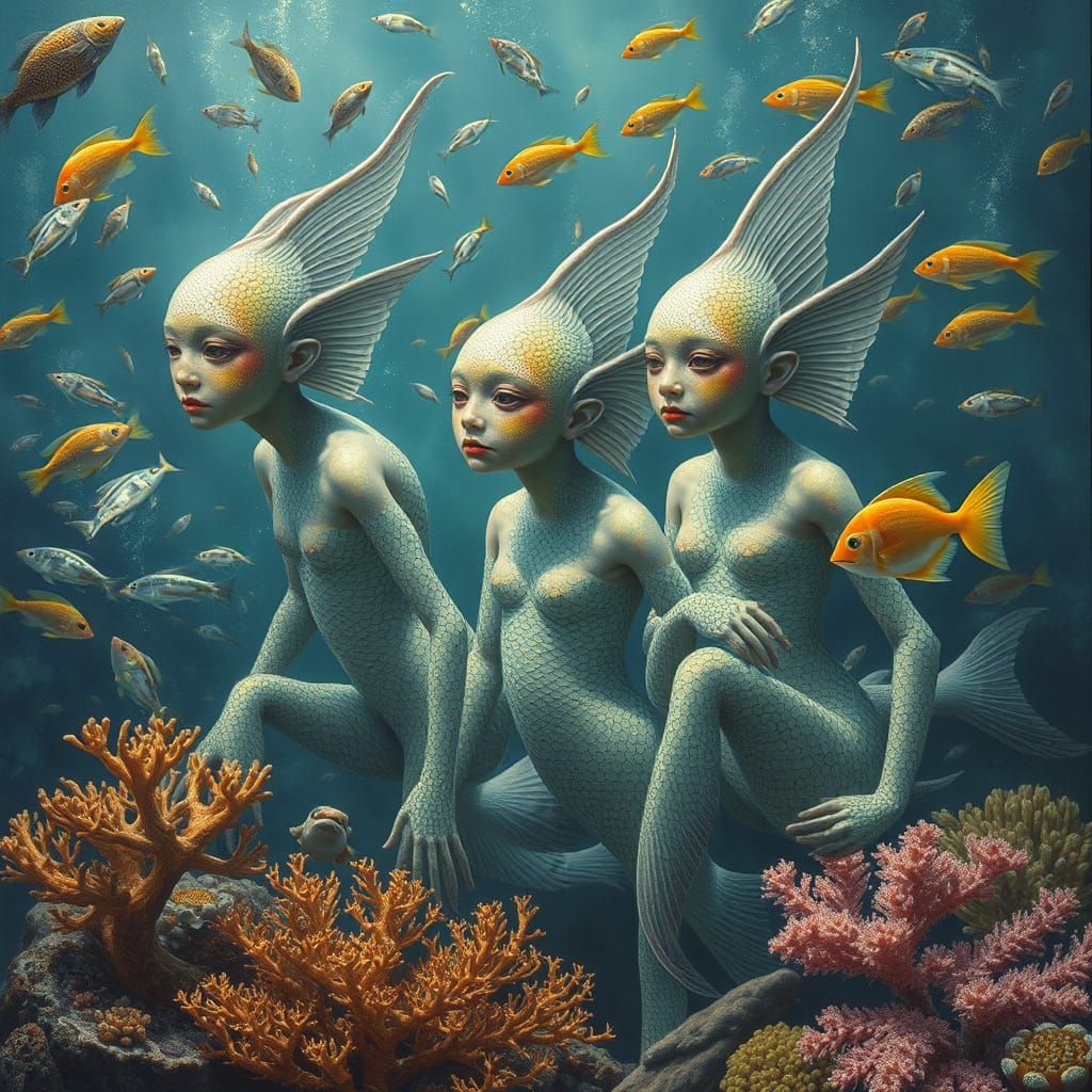 Backwards evolution? (Human life underwater)