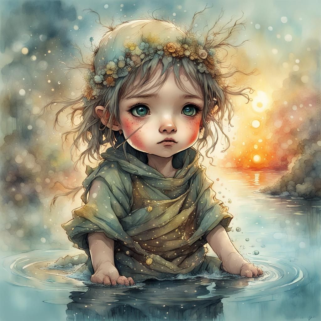 Water Pixie - AI Generated Artwork - NightCafe Creator
