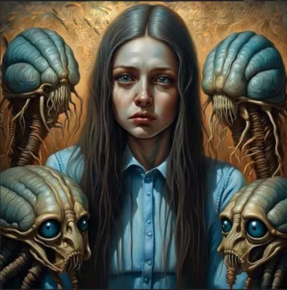 sullen gaze - multiverse portrait series - AI Generated Artwork ...