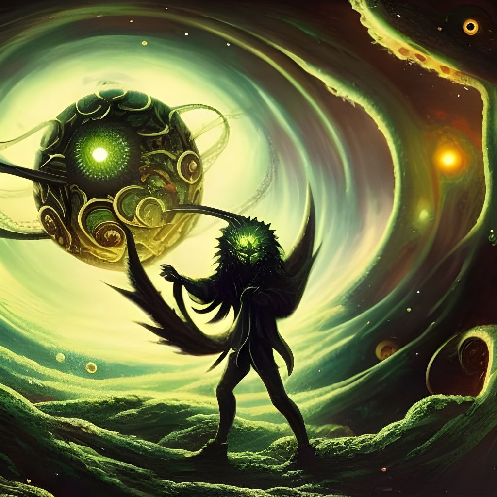 Azathoth Awakens - AI Generated Artwork - NightCafe Creator