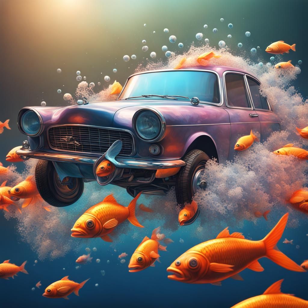 Weird Fish - AI Generated Artwork - NightCafe Creator