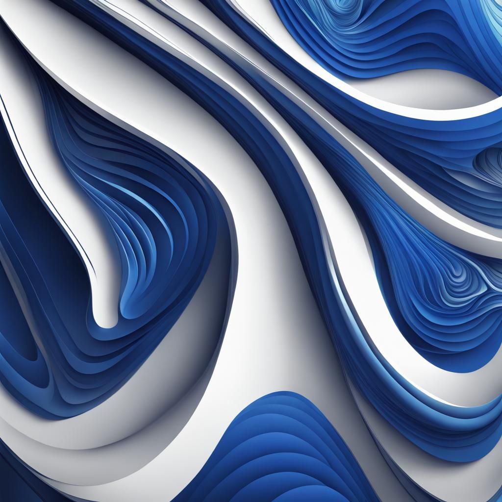 A super intelligent shade of blue - AI Generated Artwork - NightCafe ...