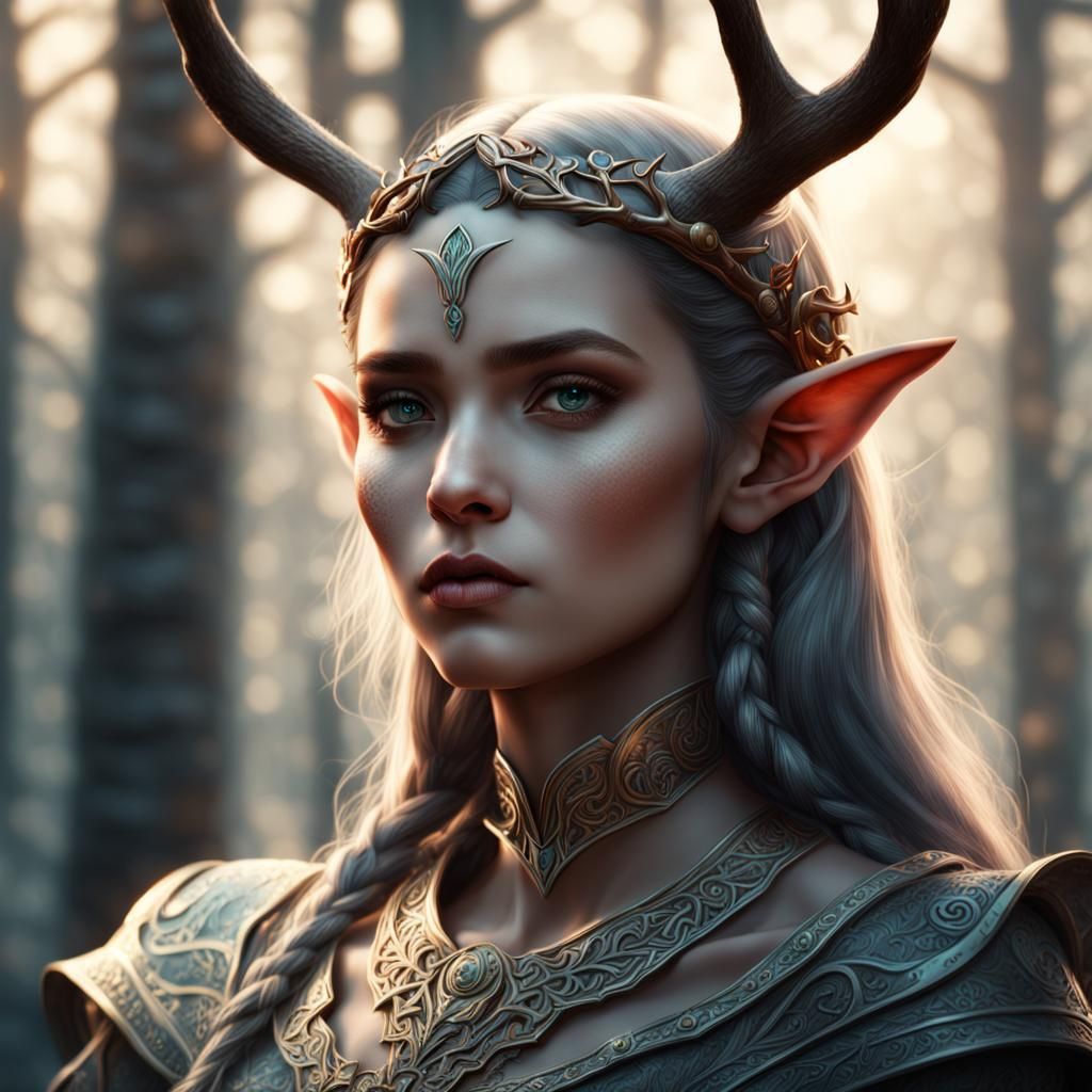 elf lady - AI Generated Artwork - NightCafe Creator