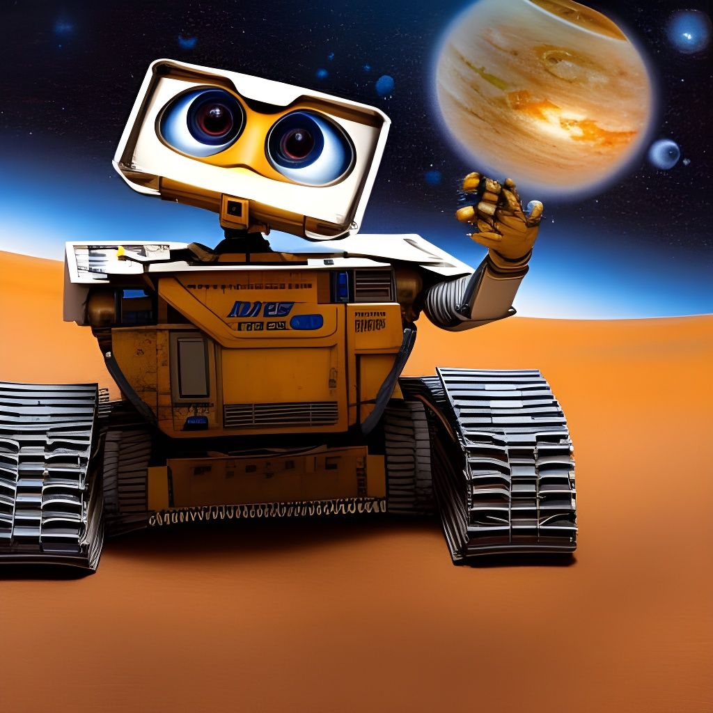 Wall-E - AI Generated Artwork - NightCafe Creator