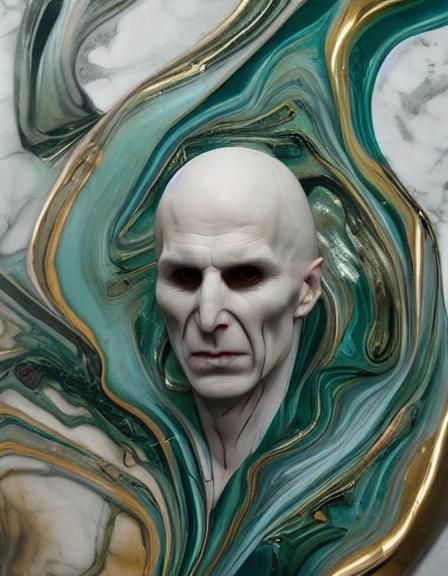 Voldemort coming back to life - AI Generated Artwork - NightCafe Creator