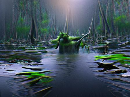 God of the Swamp 8k resolution - AI Generated Artwork - NightCafe Creator