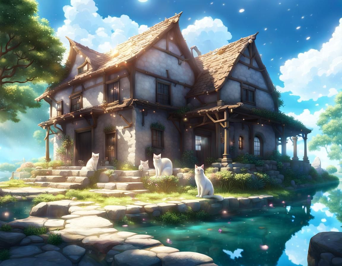The Cat House - AI Generated Artwork - NightCafe Creator