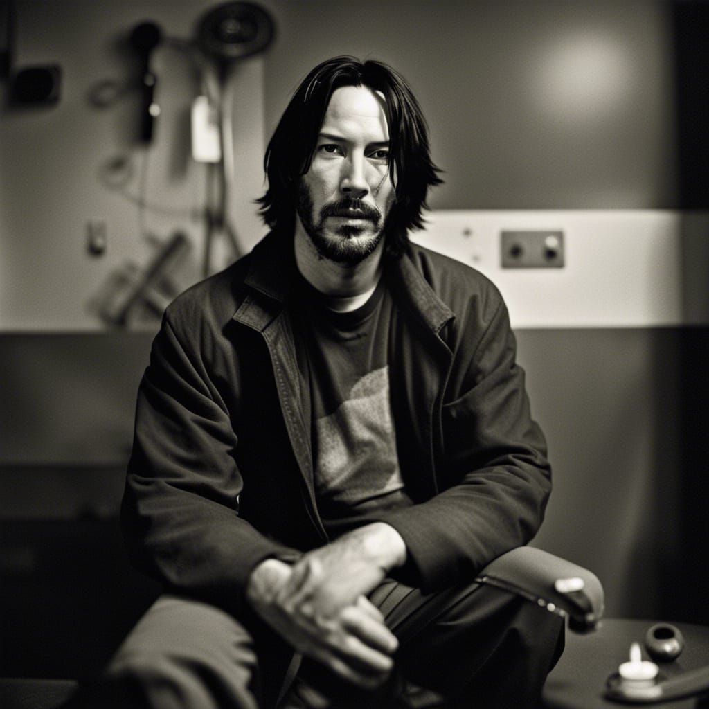 Keanu Reeves! - AI Generated Artwork - NightCafe Creator