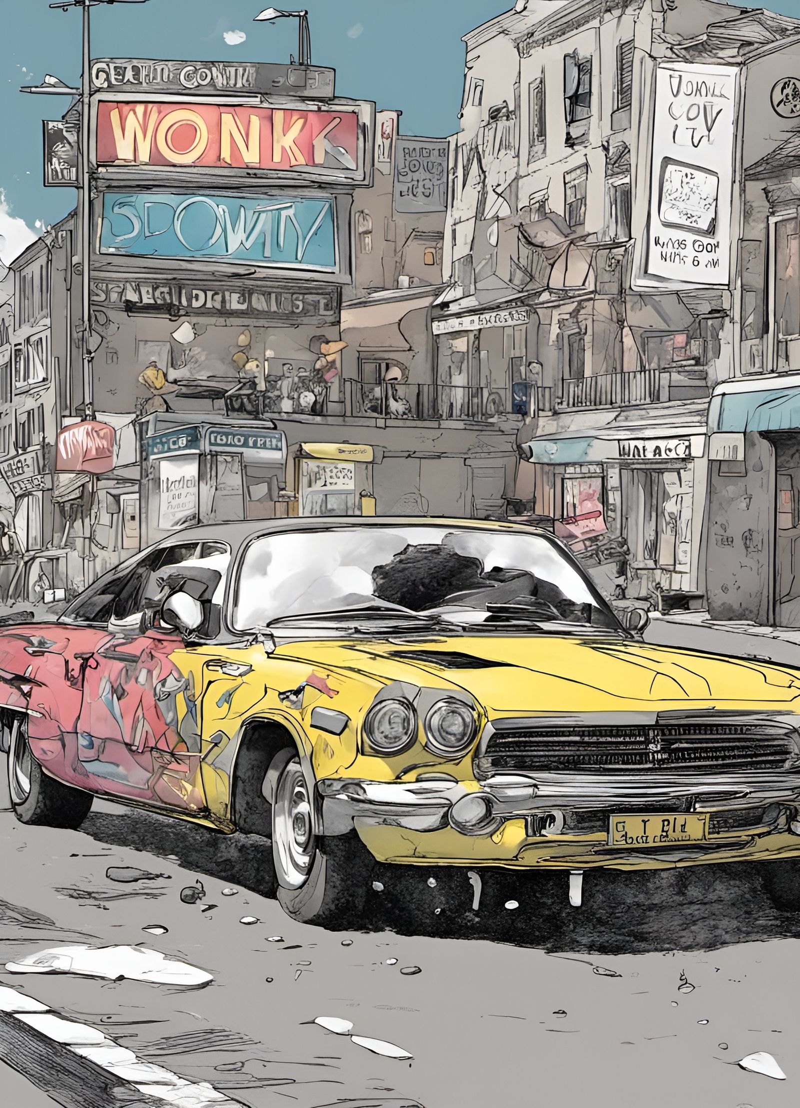 wonk wonk wonk wonkity wonk splootch - AI Generated Artwork - NightCafe ...