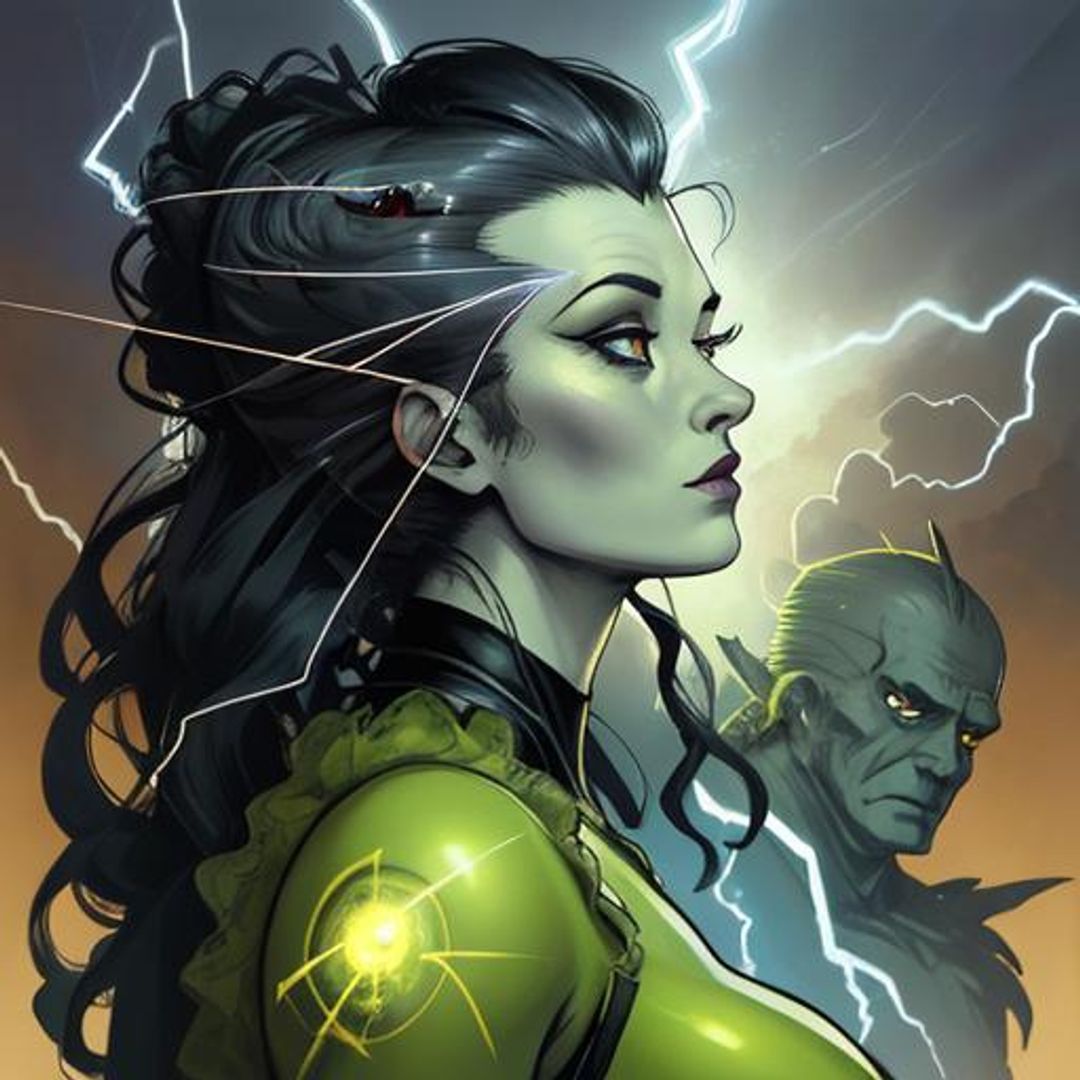 Tesla coil electric sparks | Side view portrait of young and large ...