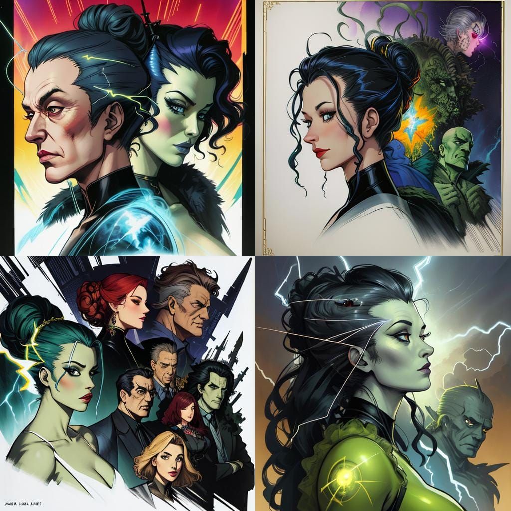 Tesla coil electric sparks | Side view portrait of young and large ...