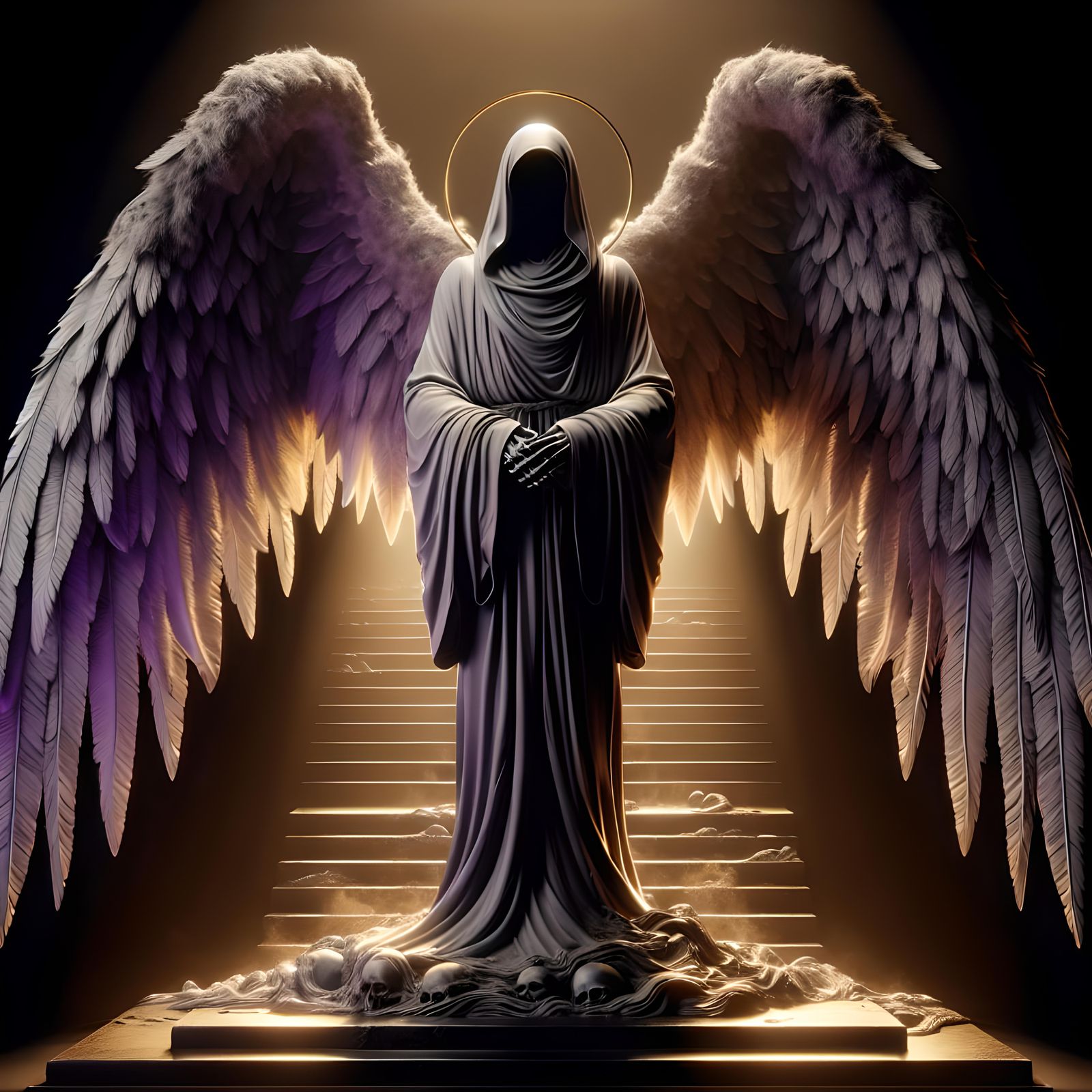 Death Angel - AI Generated Artwork - NightCafe Creator