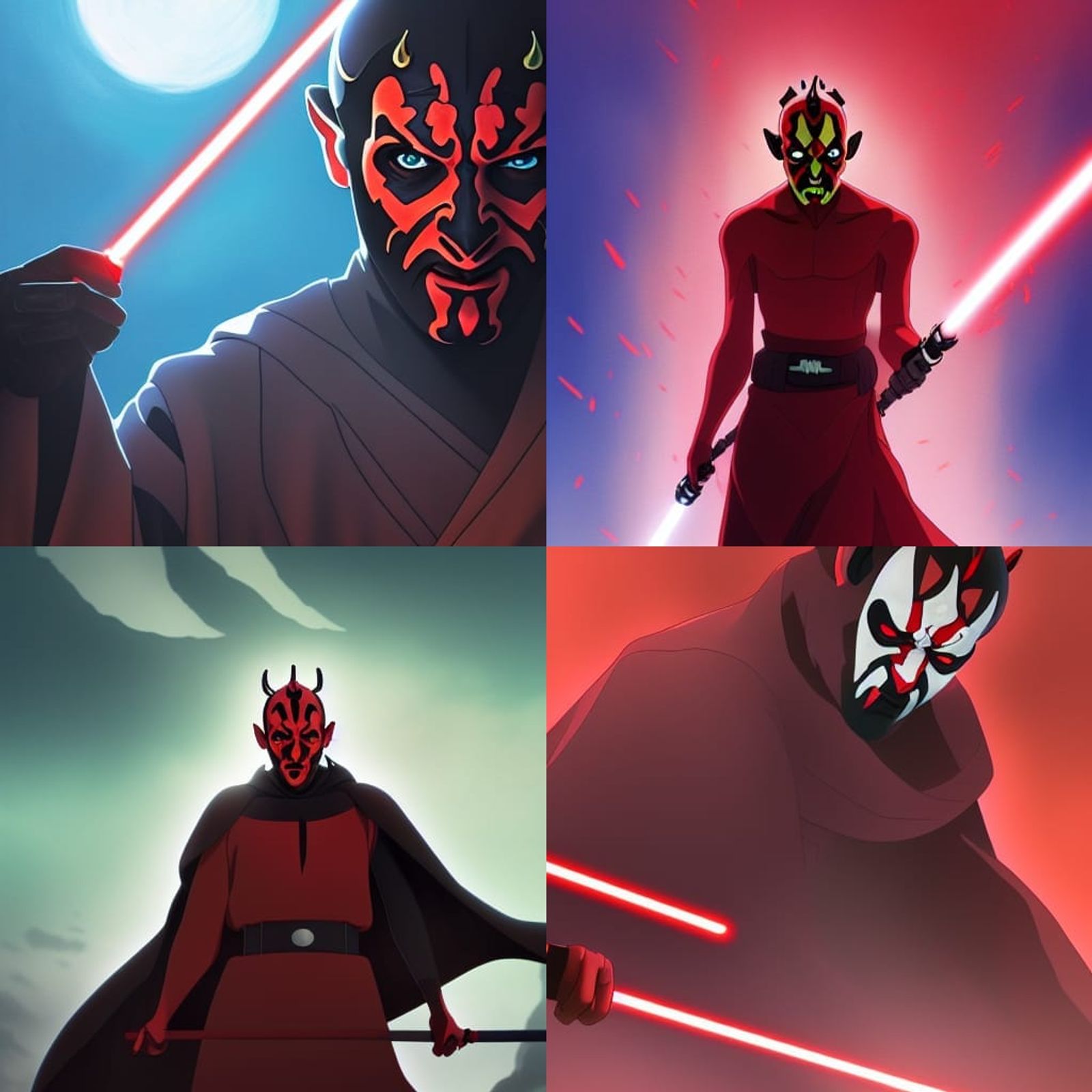 Darth Maul - AI Generated Artwork - NightCafe Creator