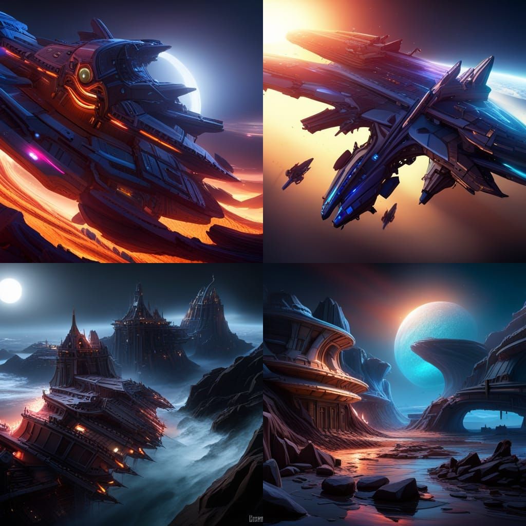 Galaxy destroyer - AI Generated Artwork - NightCafe Creator