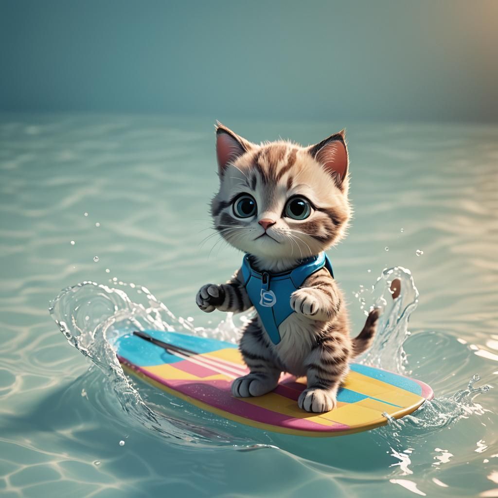 Hanging Ten - AI Generated Artwork - NightCafe Creator