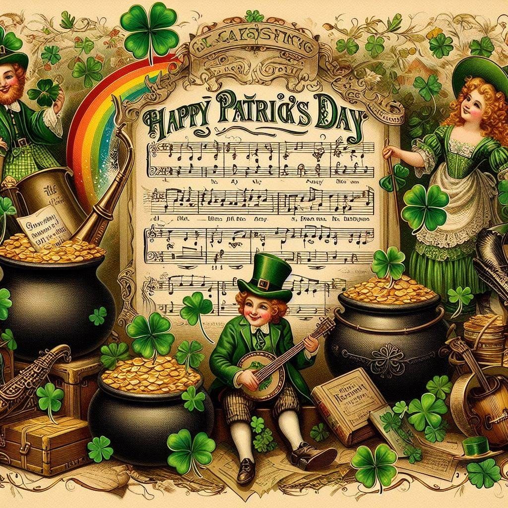 St. Patrick’s Day Collage - AI Generated Artwork - NightCafe Creator