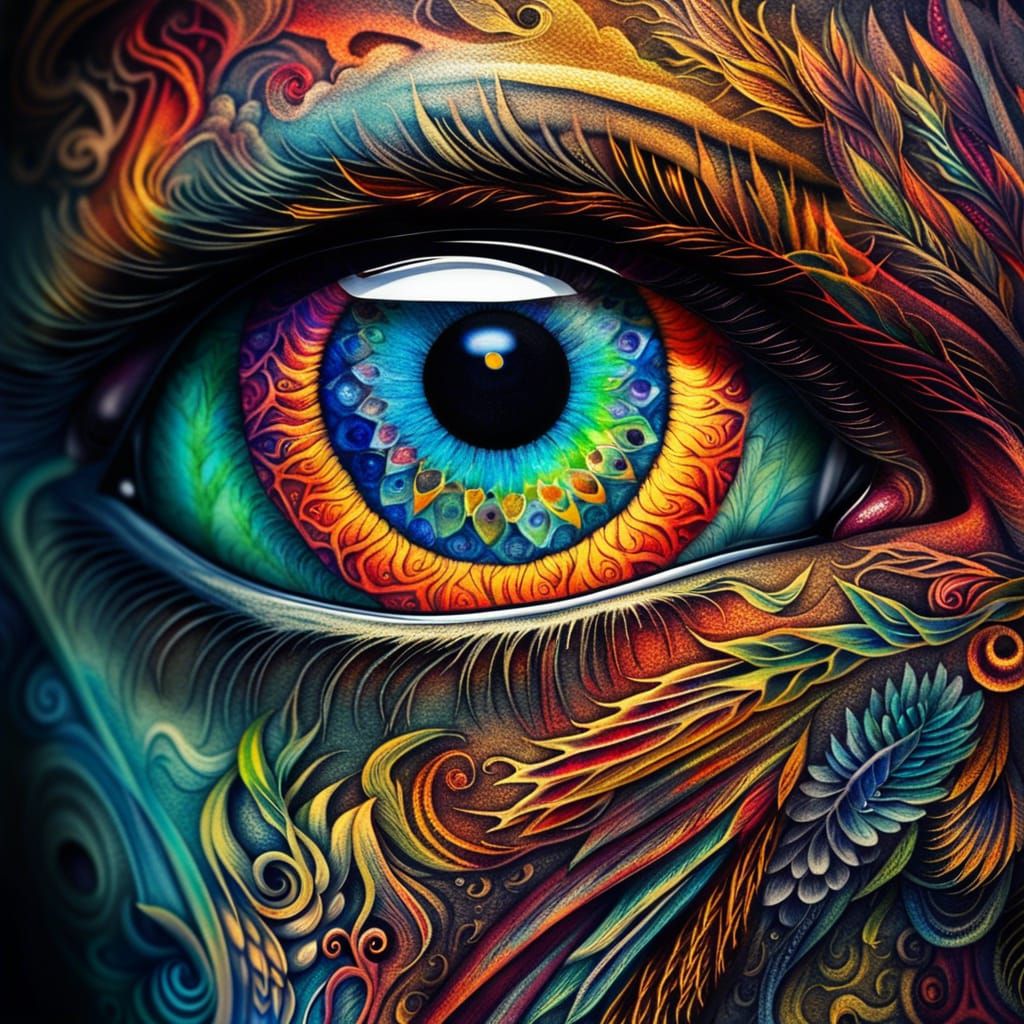 Angel Eye - AI Generated Artwork - NightCafe Creator