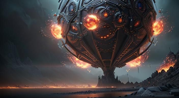 alien trees - AI Generated Artwork - NightCafe Creator