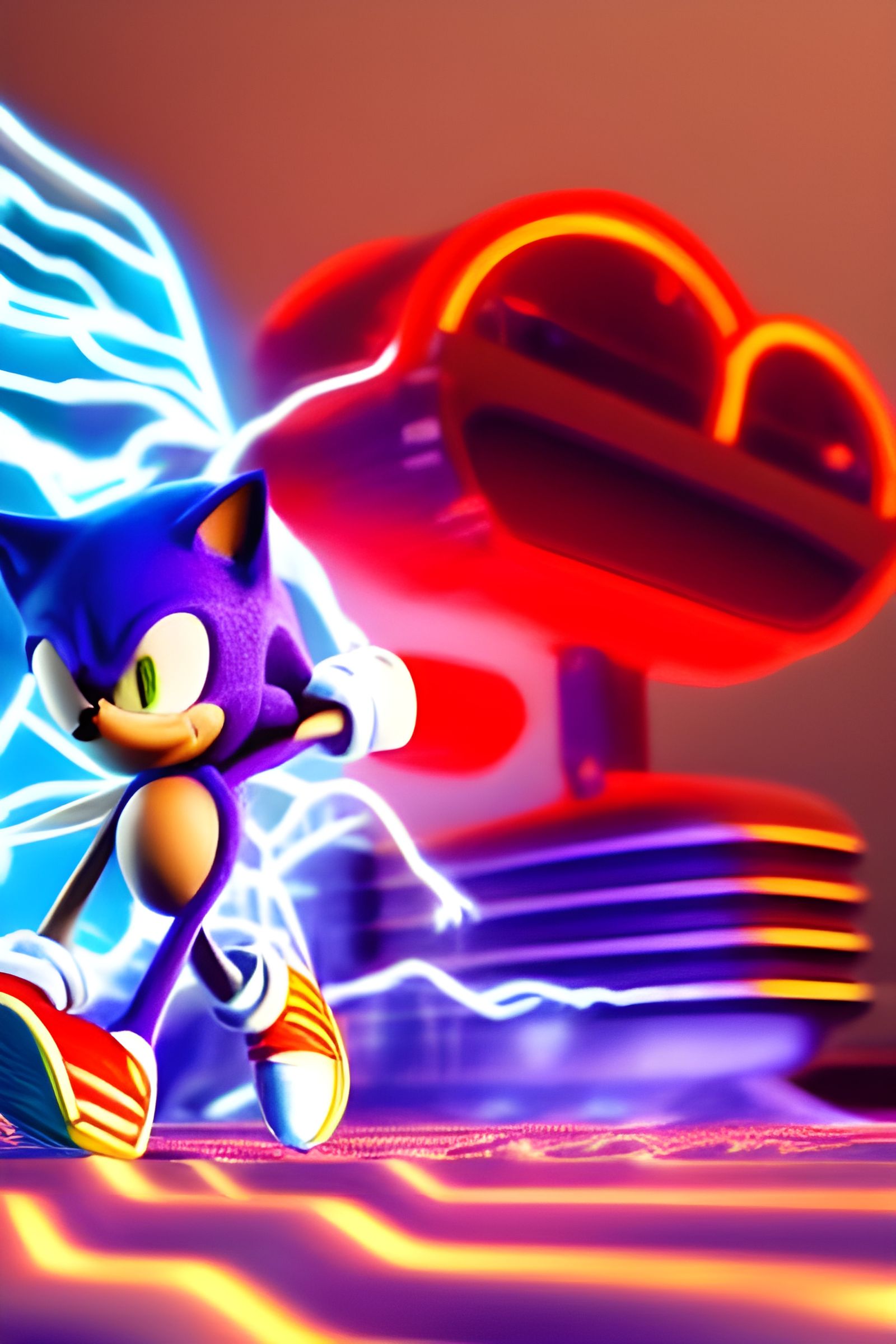 Sonic the hedgehog (2) - AI Generated Artwork - NightCafe Creator