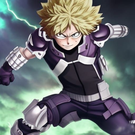 My Hero Academia, armor, concept art, black with a little bit of purple ...