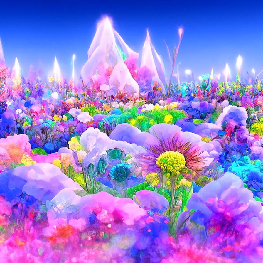 Lovely Flowers - AI Generated Artwork - NightCafe Creator